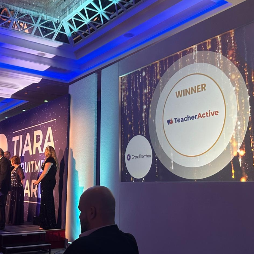 Blog - TeacherActive wins ‘Specialist Recruitment Company of the Year ...